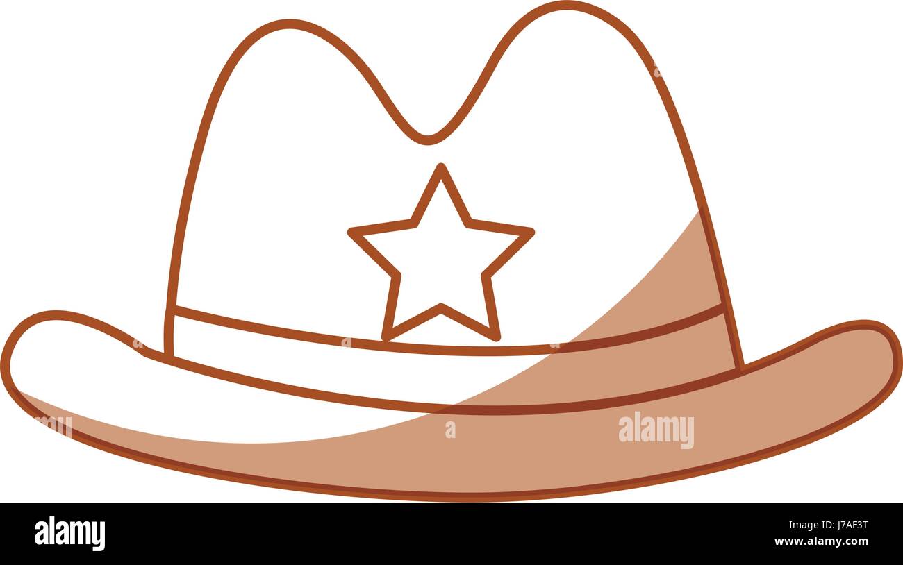 sheriff hat isolated icon Stock Vector Image & Art - Alamy