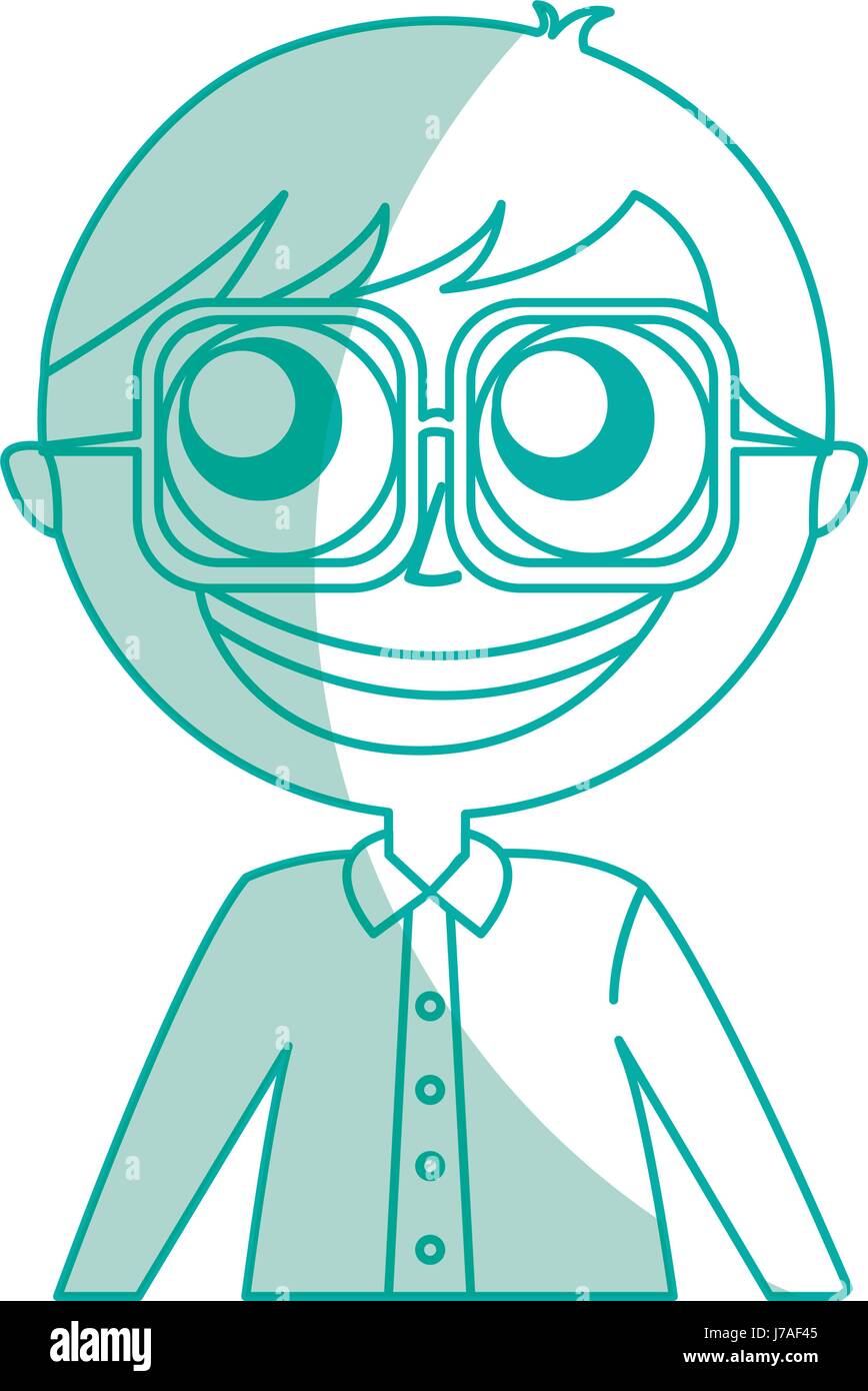 male nerd avatar character Stock Vector Image & Art - Alamy