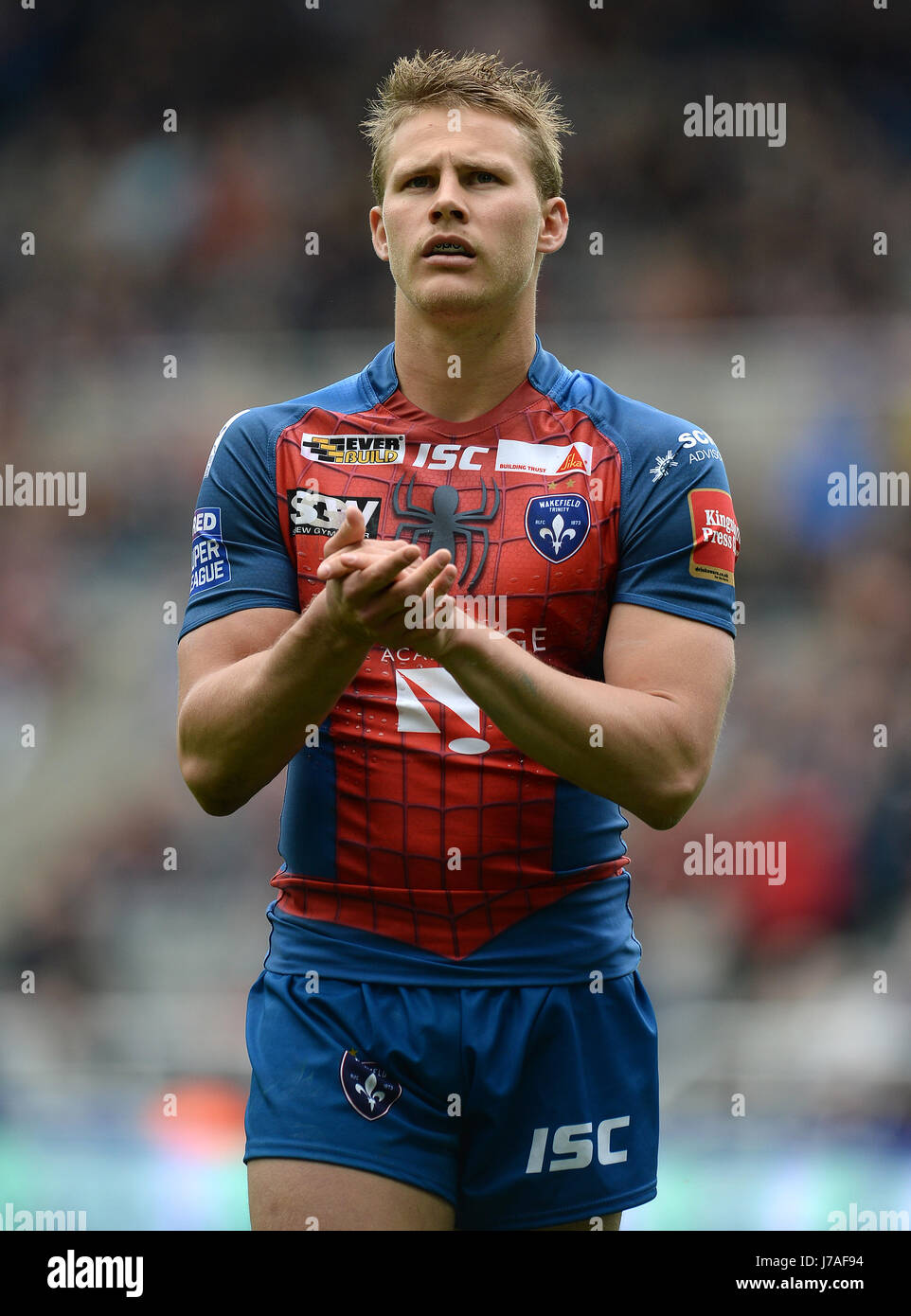 Wakefield Trinity's Jacob Miller during day one of the Betfred Super ...