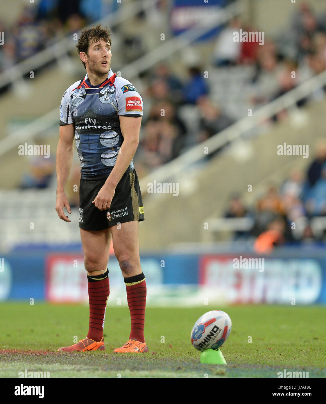 Warrington Wolves Stefan Ratchford during day one of the Betfred Super ...