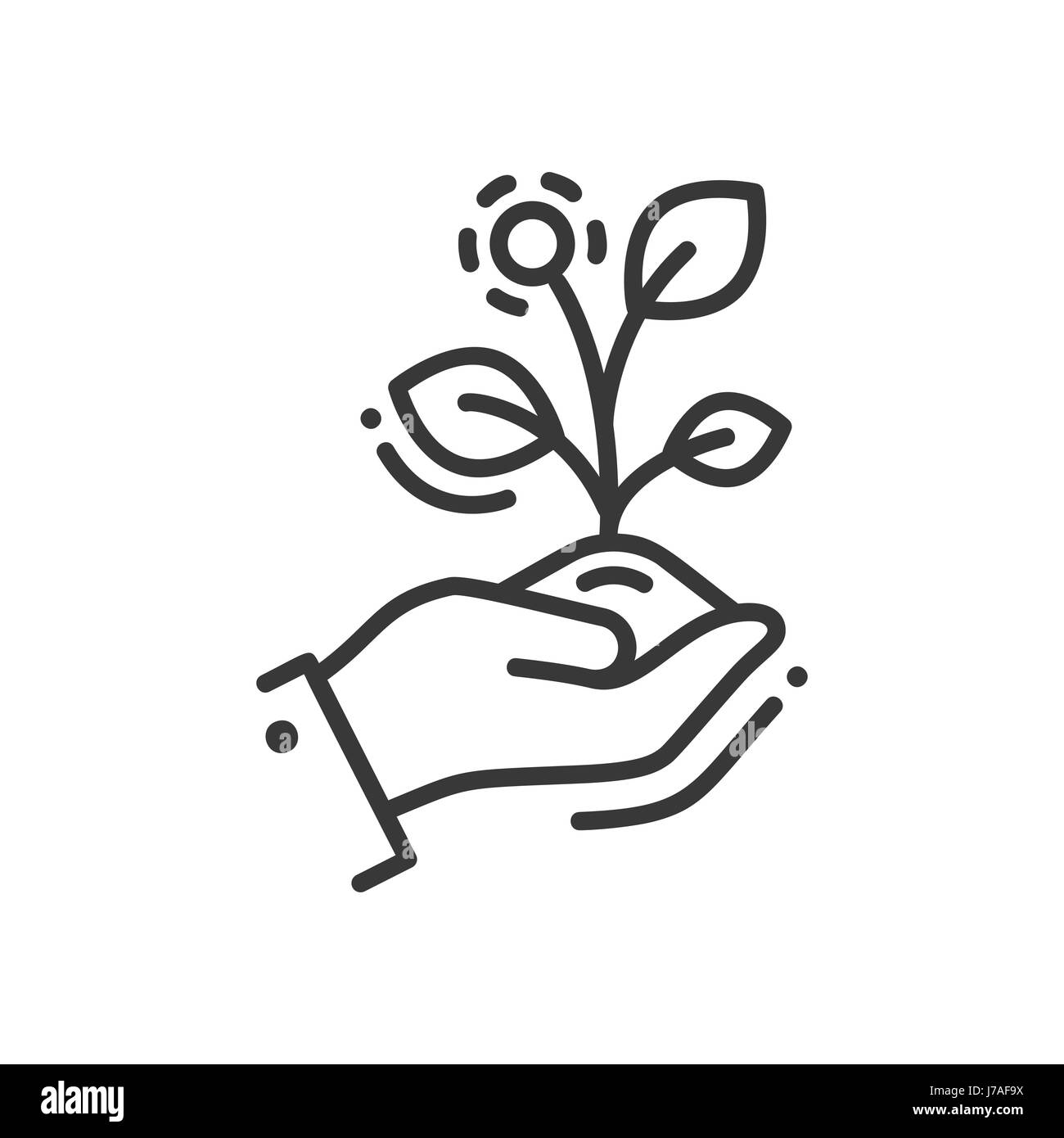 Modern leaf image in Black and White Stock Photos & Images - Alamy