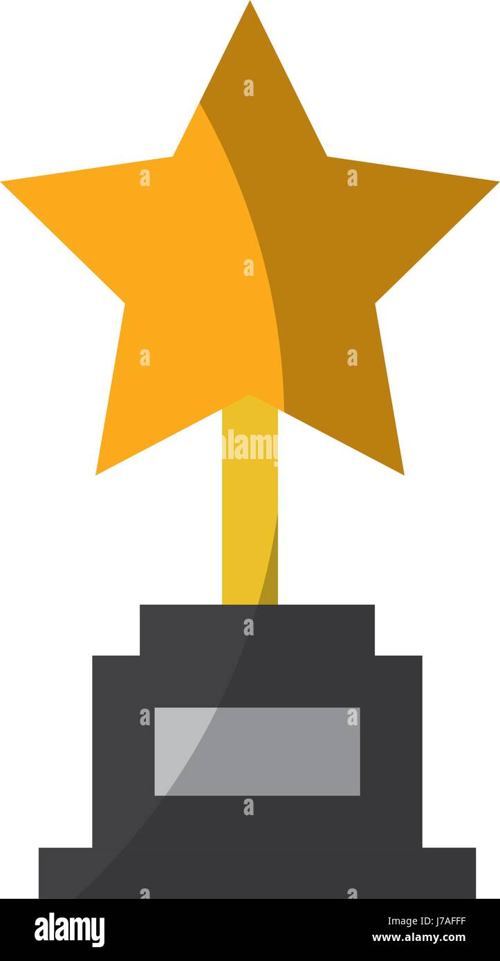trophy star award icon Stock Vector Image & Art - Alamy