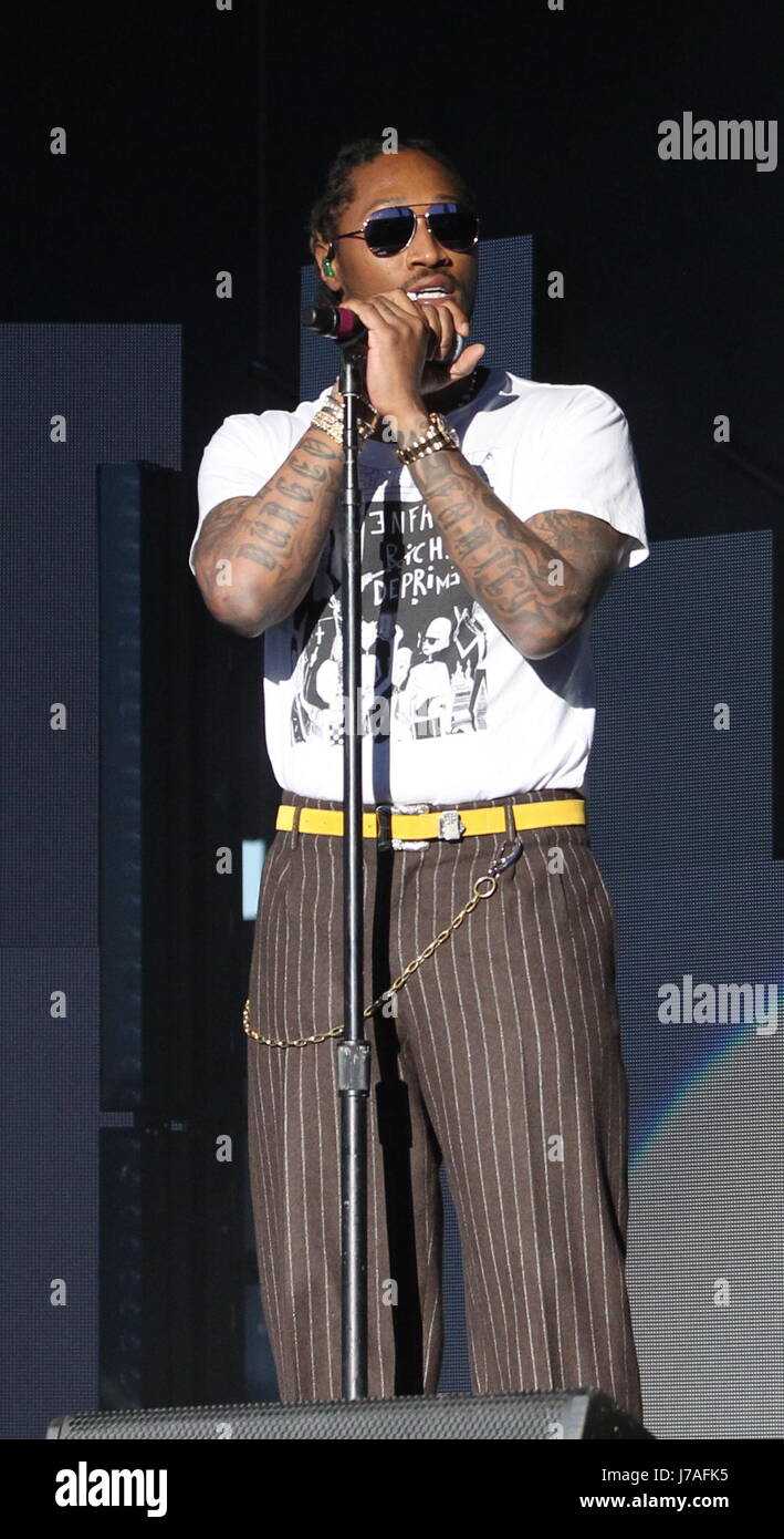 Future performing at Coachella Weekend 2 - Day 2 Featuring: Future ...