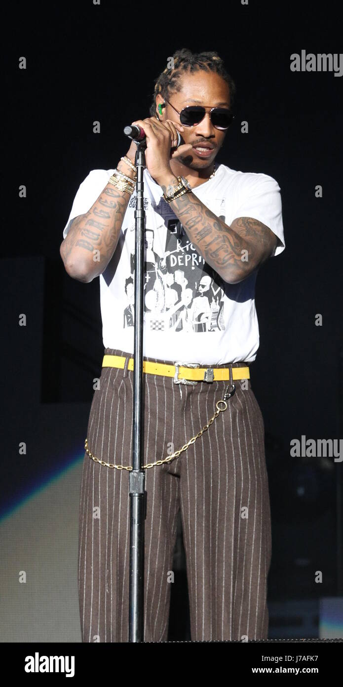 Future performing at Coachella Weekend 2 - Day 2 Featuring: Future ...