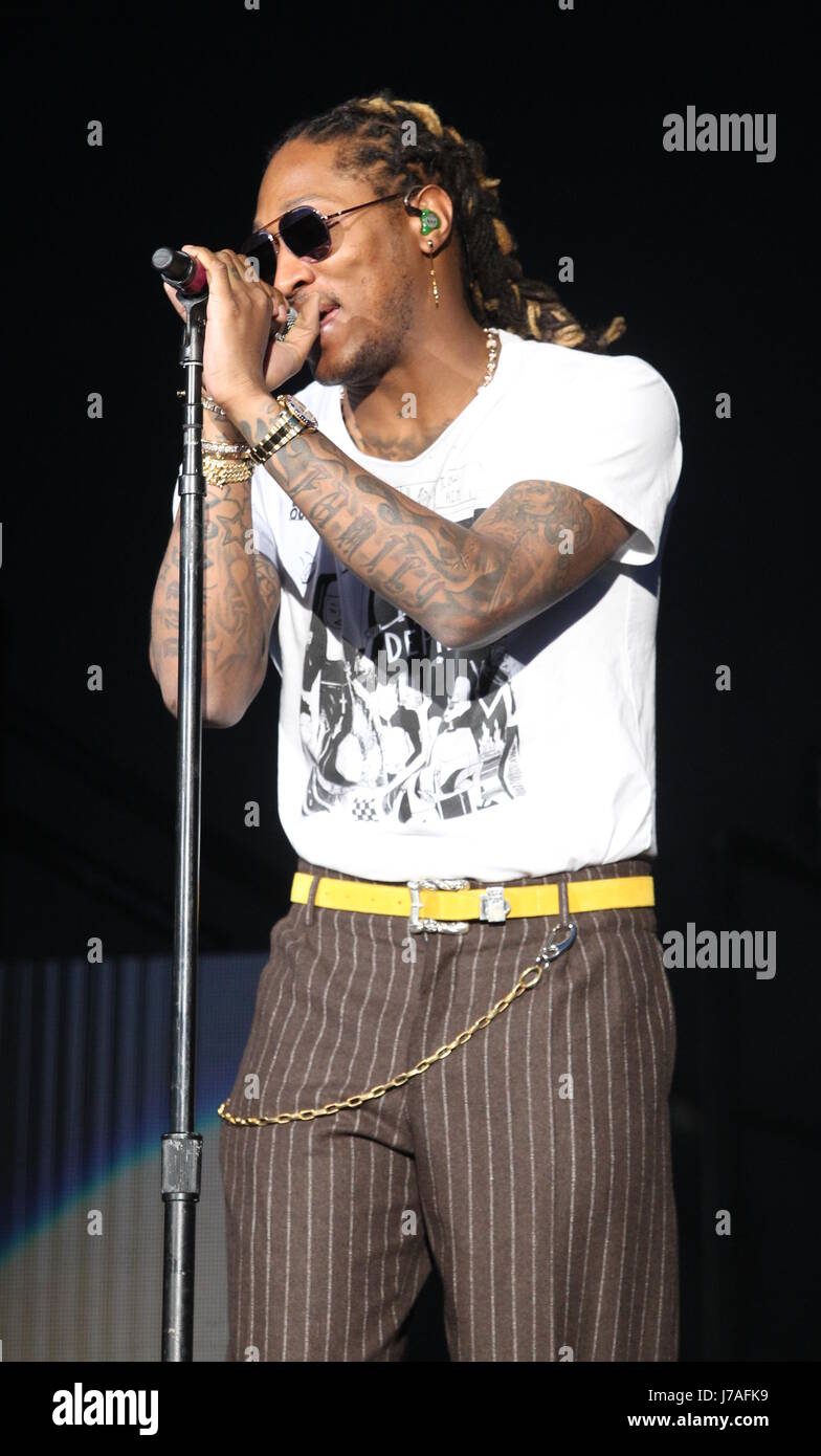 Future performing at Coachella Weekend 2 - Day 2 Featuring: Future ...