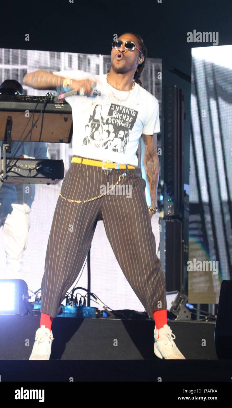 Future performing at Coachella Weekend 2 - Day 2 Featuring: Future ...