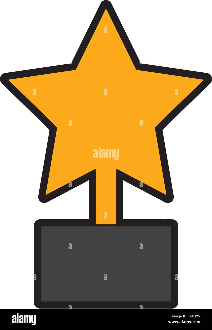 trophy star award icon Stock Vector Image & Art - Alamy
