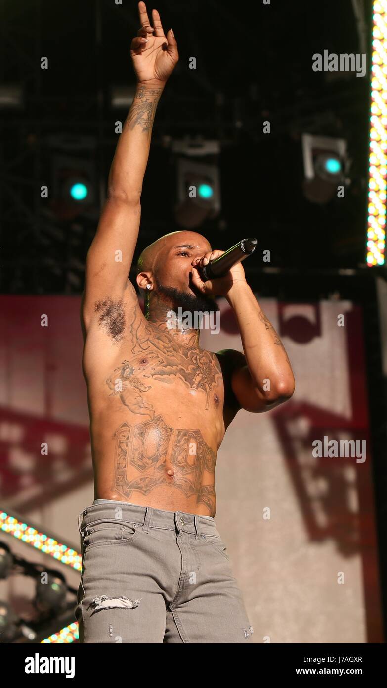 Tory Lanez performing at Coachella weekend 2 -Day 2 Featuring: Tory ...