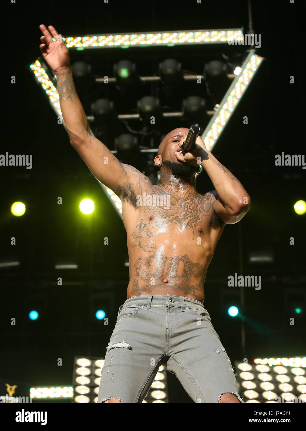 Tory Lanez performing at Coachella weekend 2 -Day 2 Featuring: Tory ...