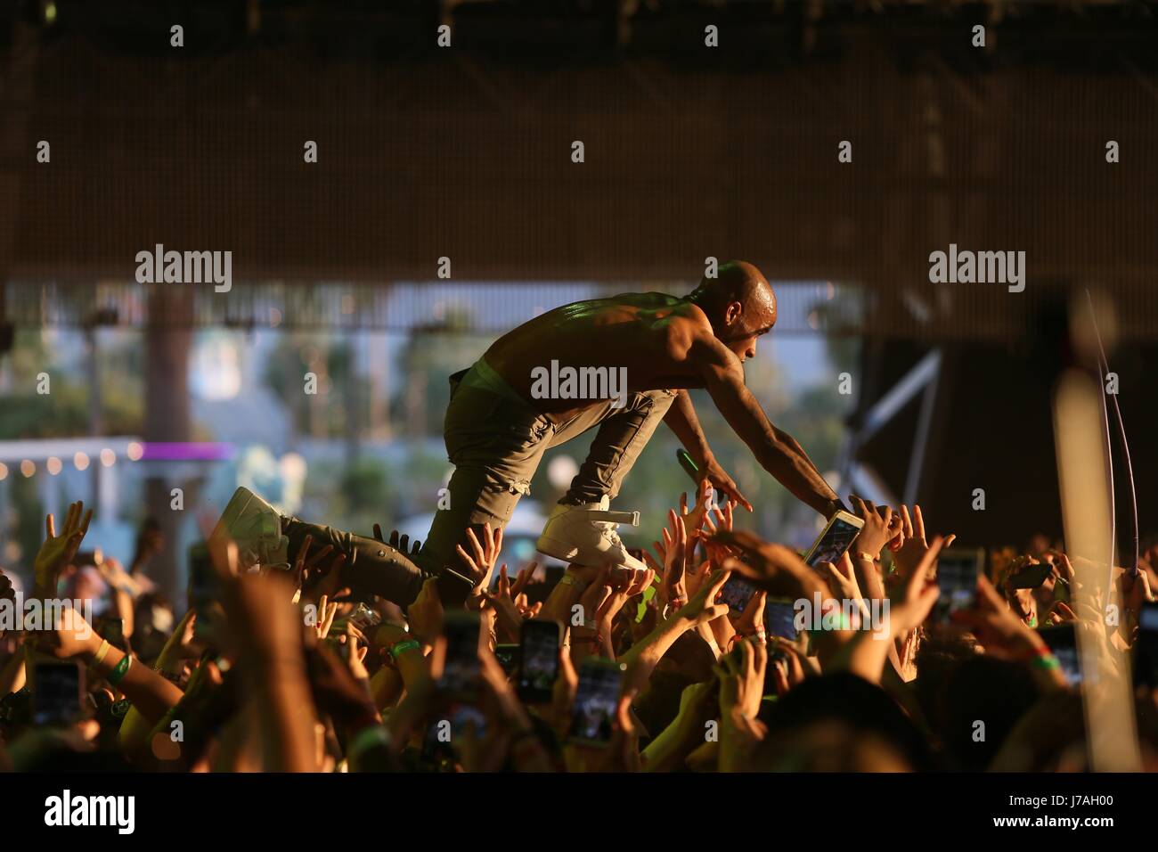 Tory Lanez performing at Coachella weekend 2 -Day 2 Featuring: Tory ...