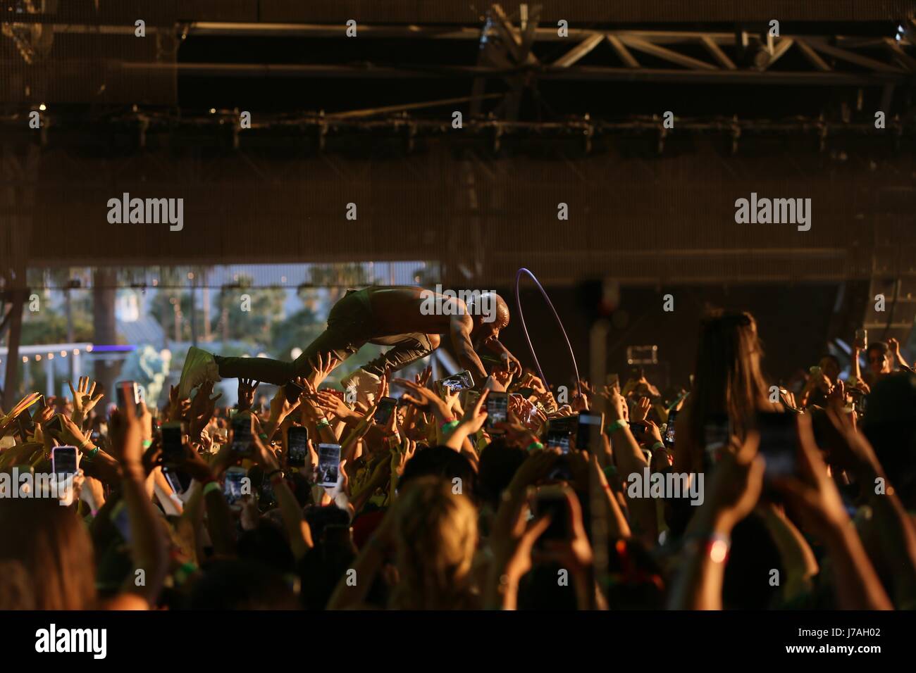 Tory Lanez performing at Coachella weekend 2 -Day 2 Featuring: Tory ...
