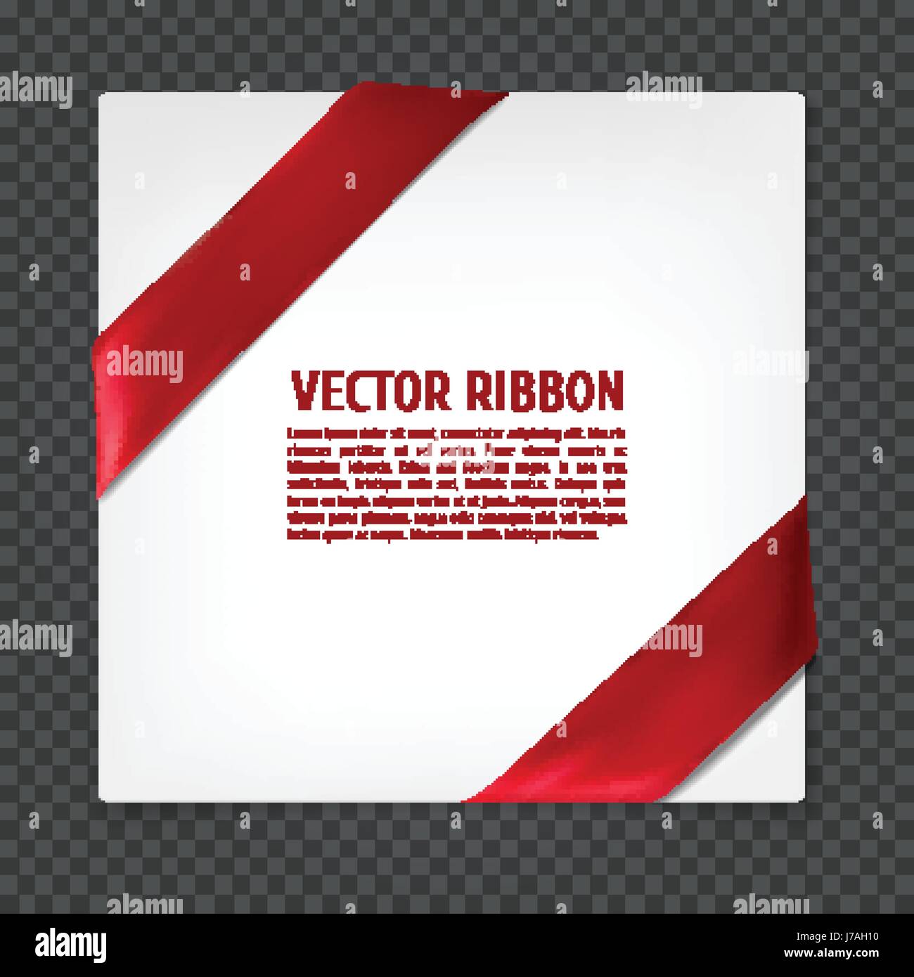Corner vector ribbon Stock Vector Image & Art - Alamy