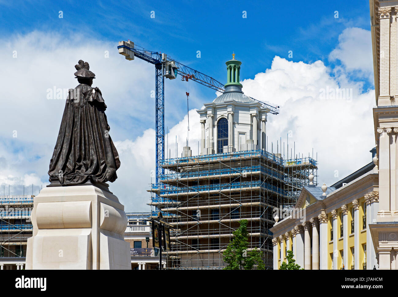 Poundbury queen mother square hi-res stock photography and images - Alamy