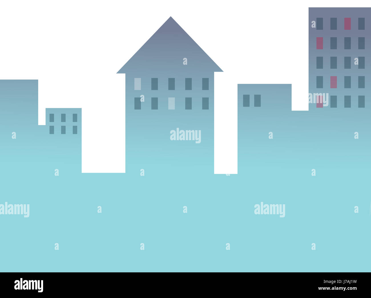 night nighttime building blue tower office big large enormous extreme ...