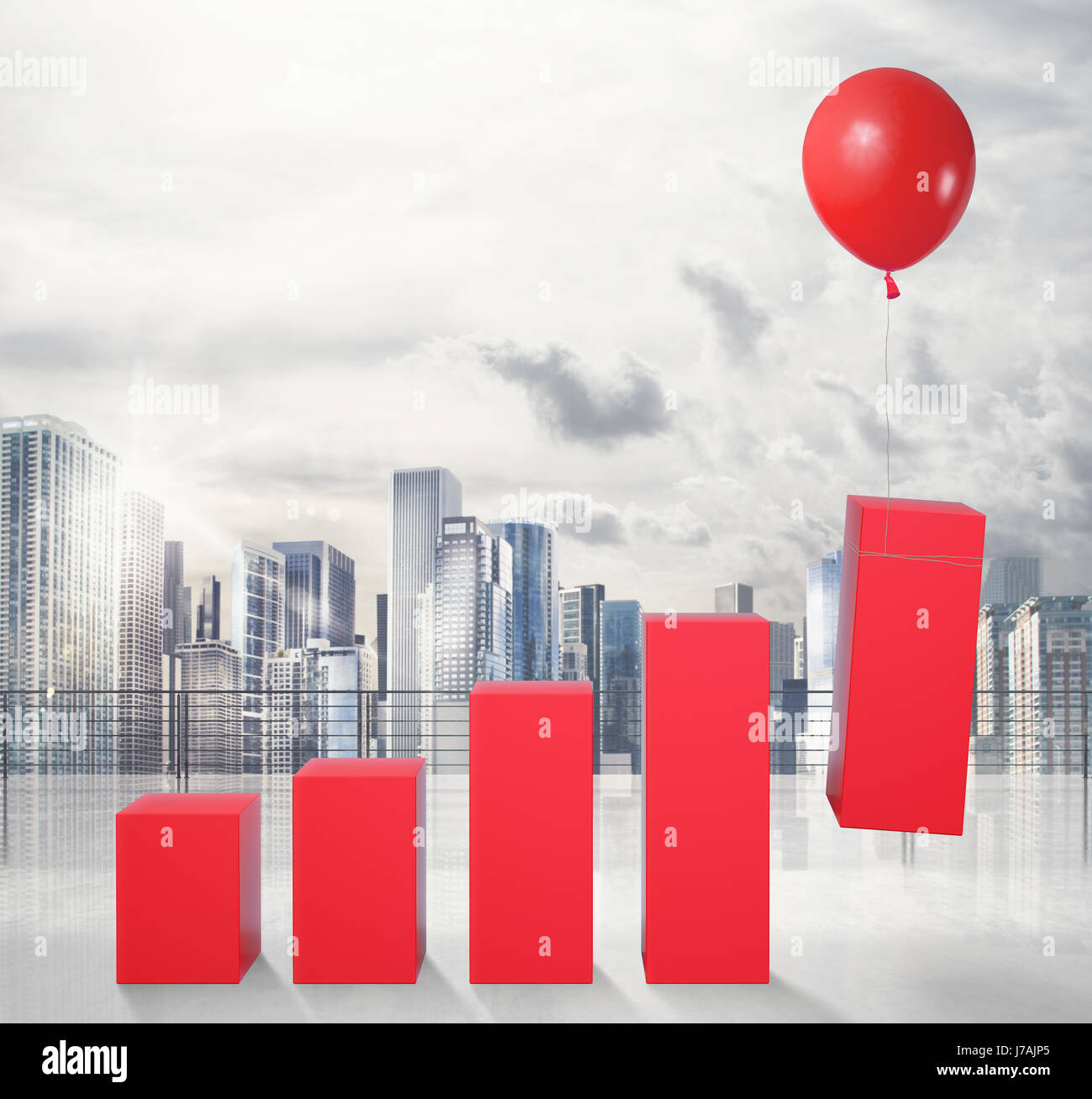Economic growth chart hi-res stock photography and images - Alamy