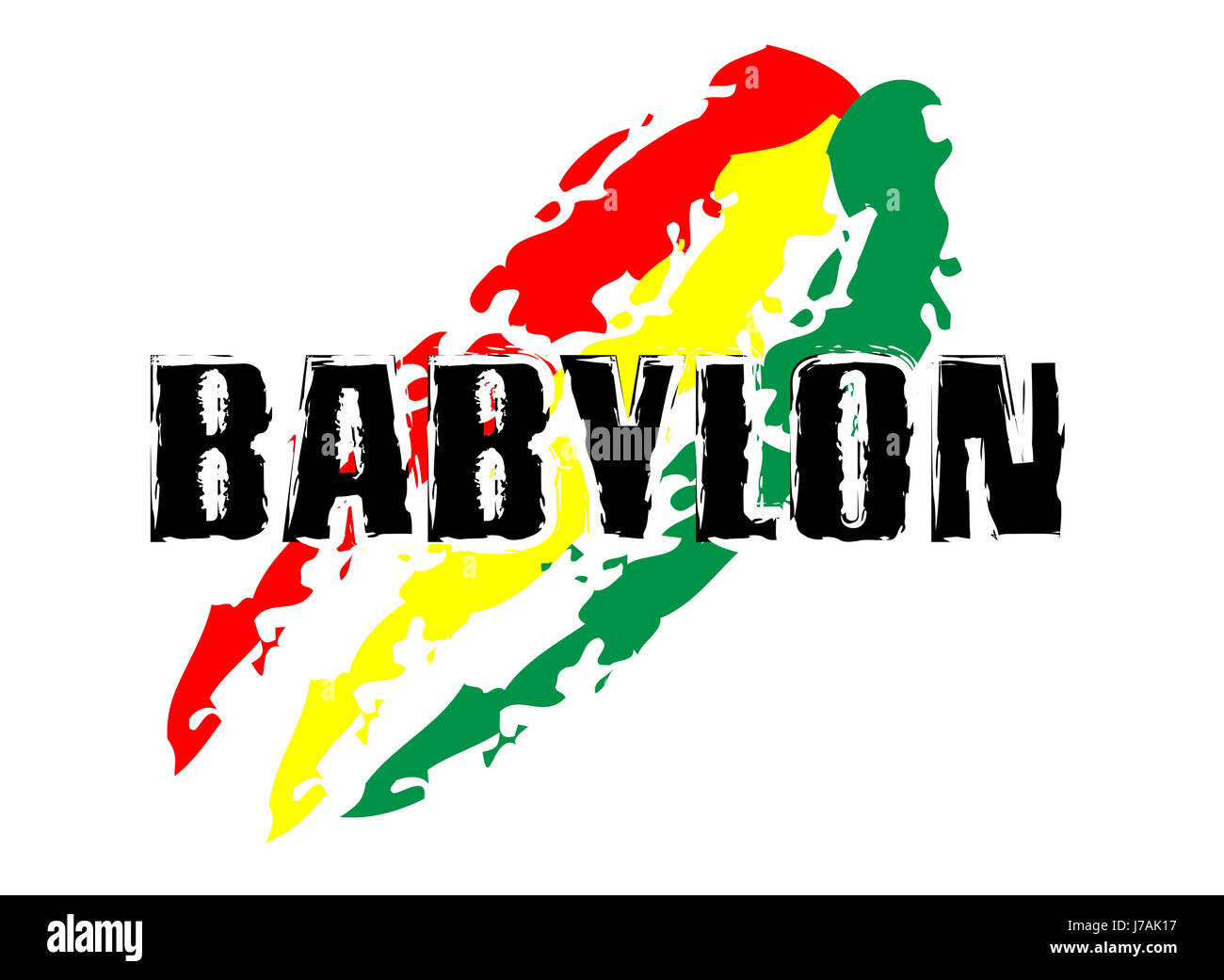 Rastafari flag Cut Out Stock Images & Pictures - Alamy