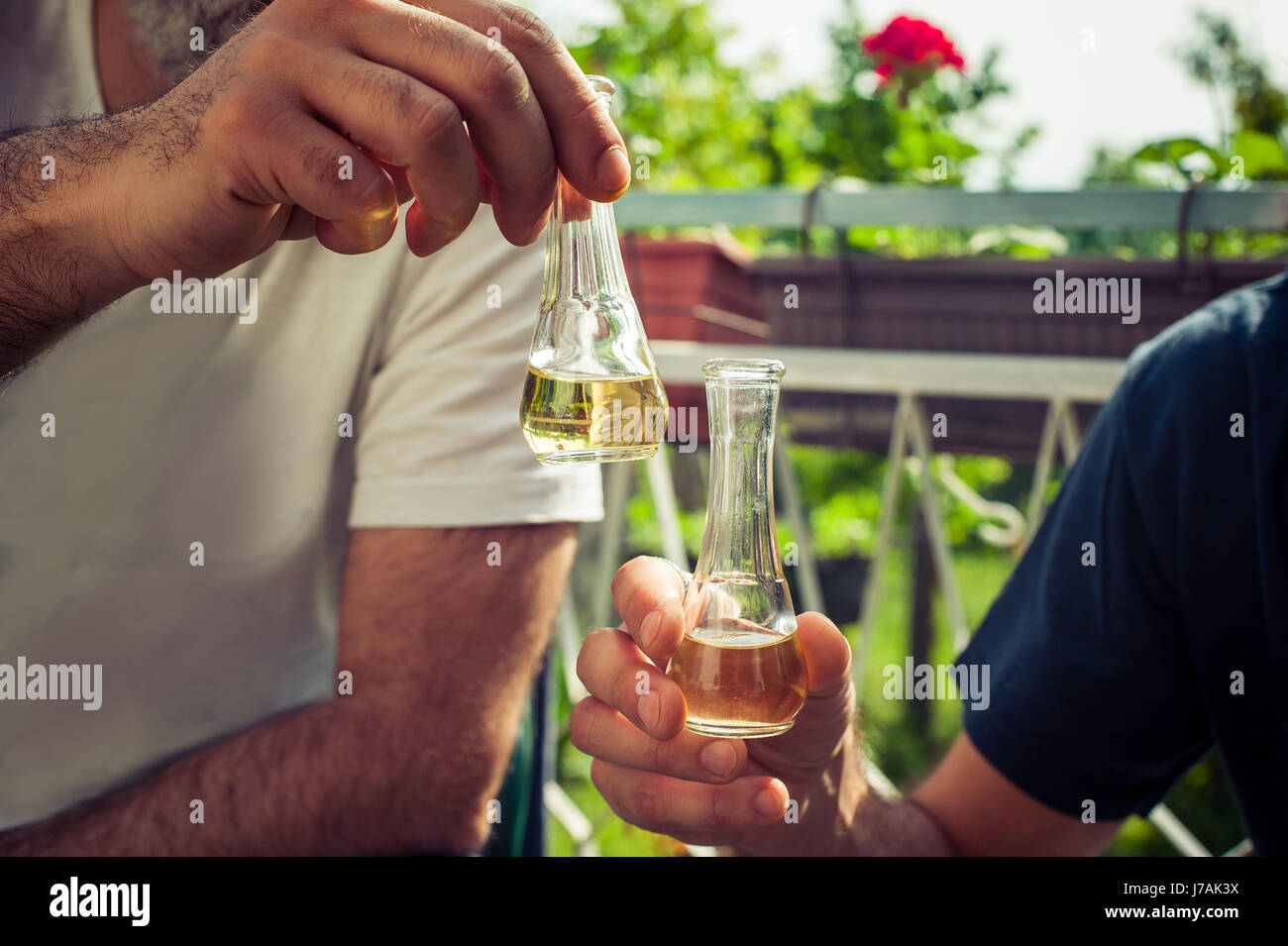 Whiskey glasses cheers hi-res stock photography and images - Alamy
