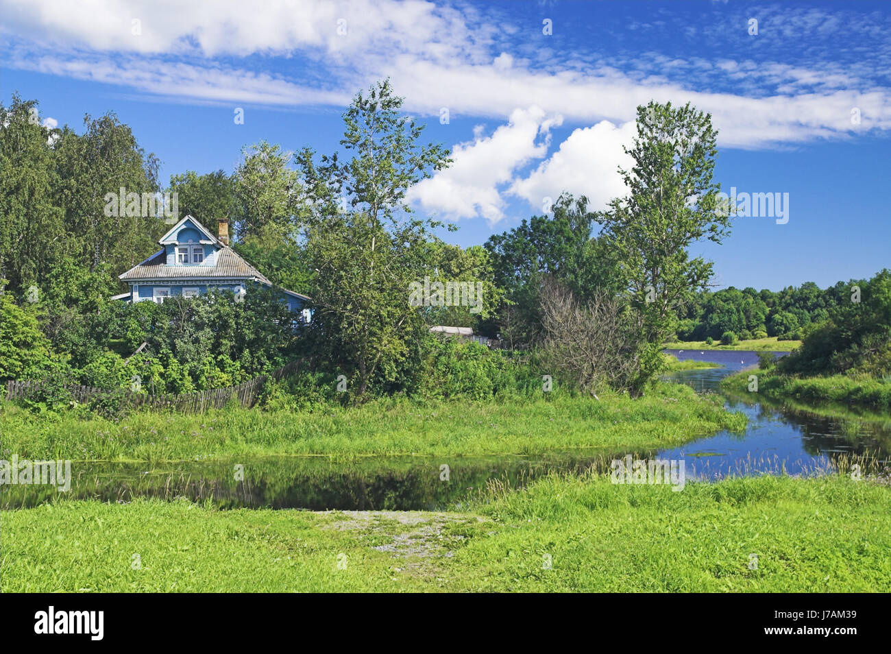 house building tree trees country landscape scenery countryside nature ...