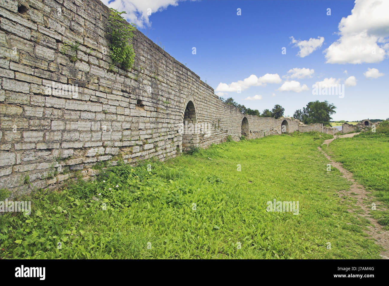 wall monastery medieval castle old ancient stones chateau culture ...