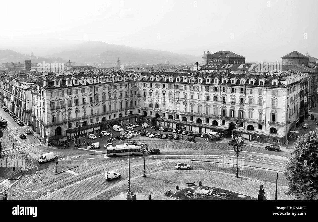 baroque square central piazza italy city town monument baroque black ...