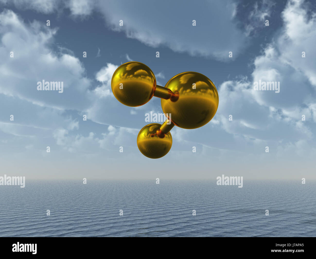 Model of salt atom hi-res stock photography and images - Alamy