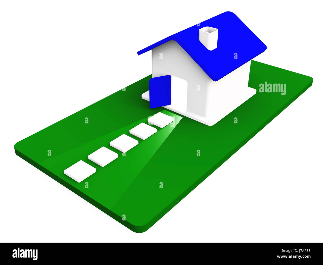 blue house building style of construction architecture architectural ...