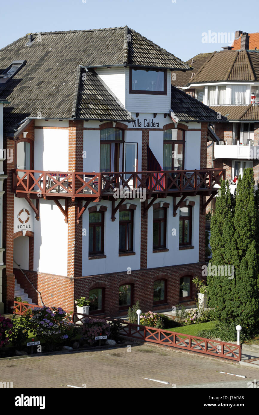 house building water north sea salt water sea ocean hotel villa ...