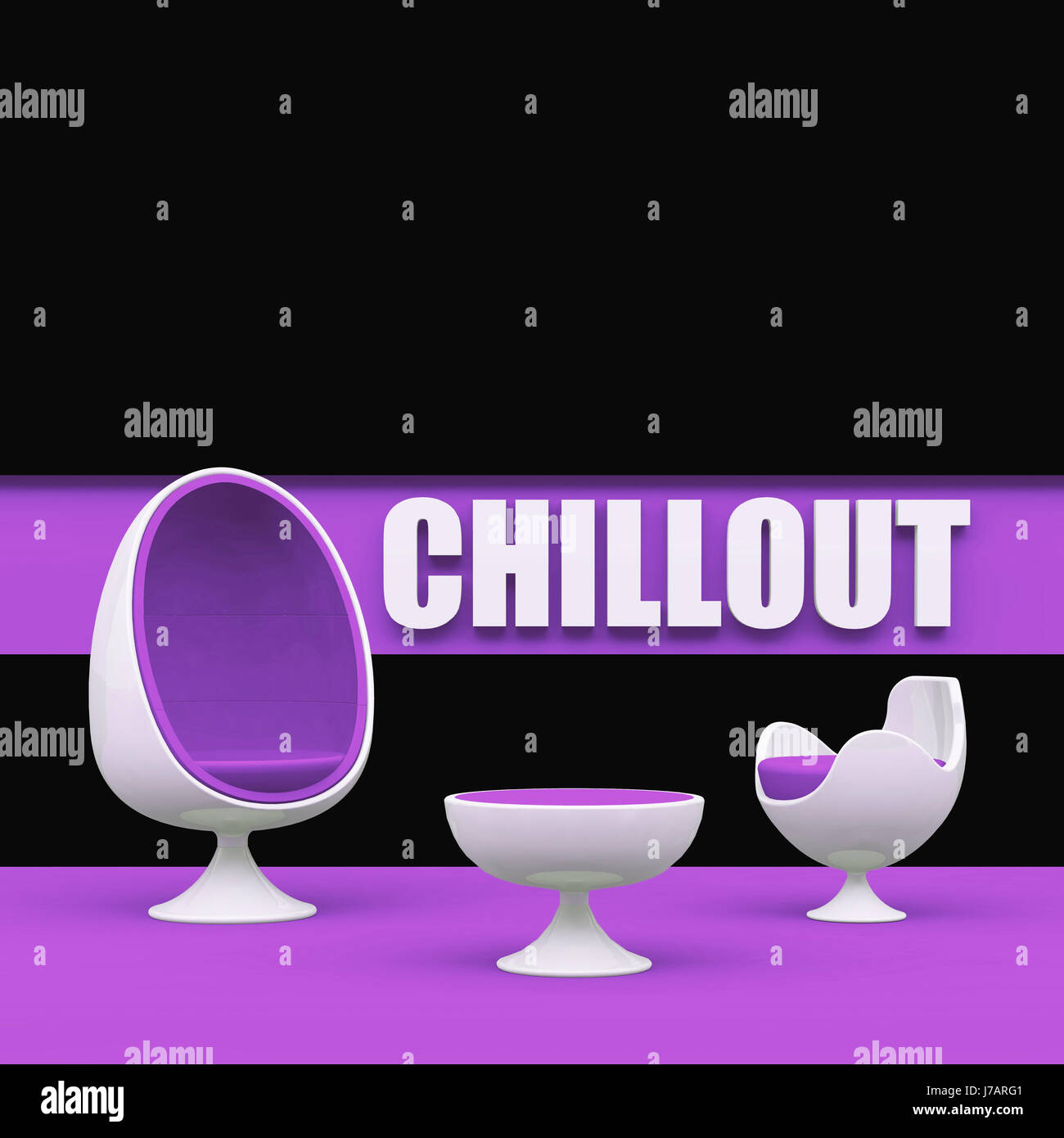 Purple egg chair hi-res stock photography and images - Alamy