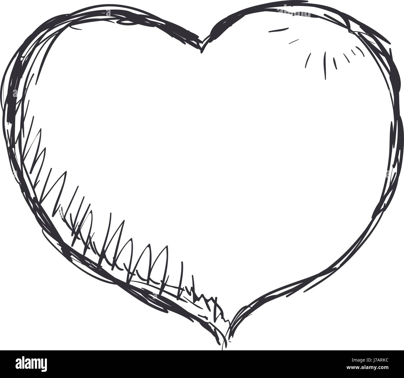figure nice heart icon design Stock Vector Image & Art - Alamy