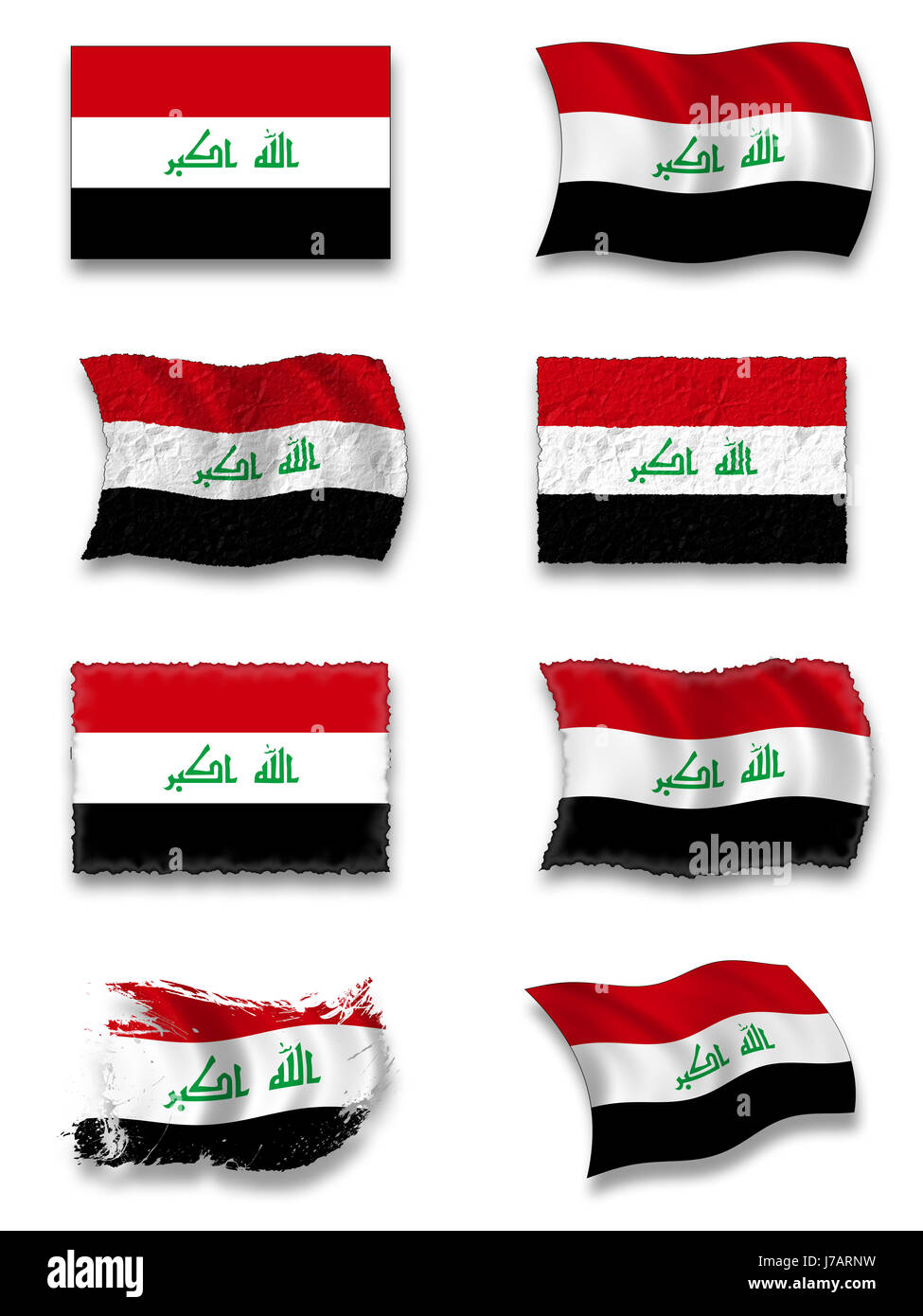 flag of iraq Stock Photo - Alamy