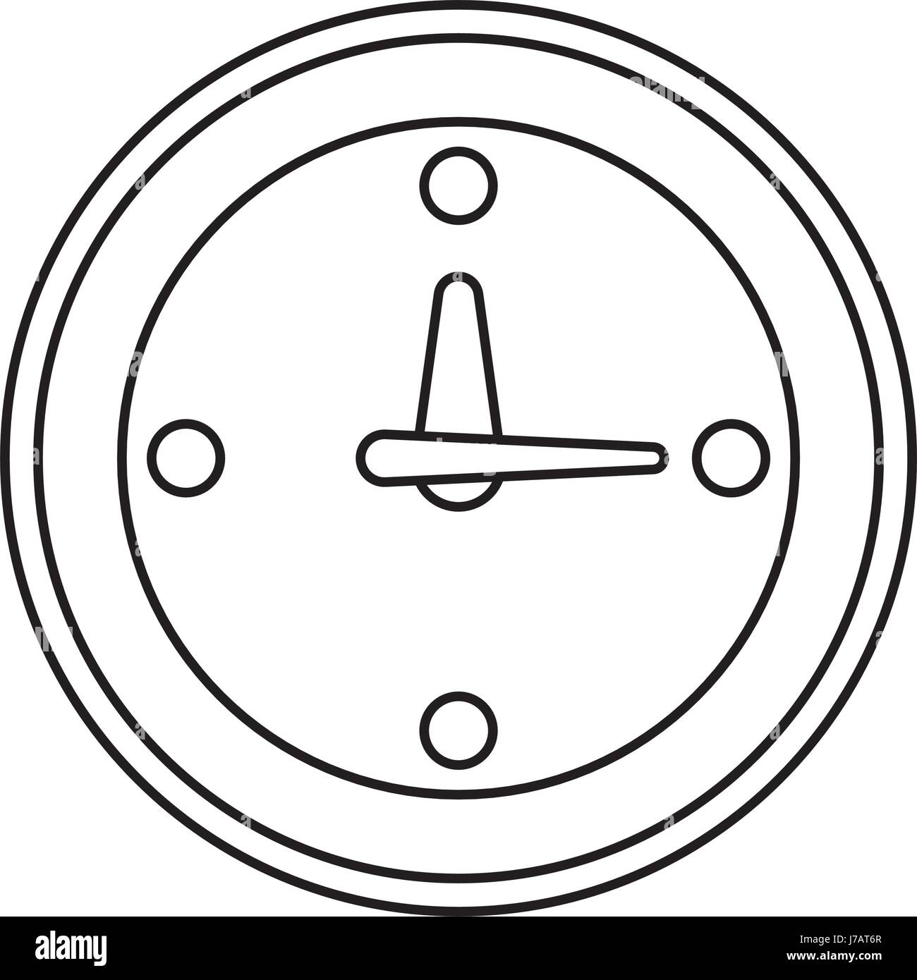 line clock symbol icon design Stock Vector Image & Art - Alamy