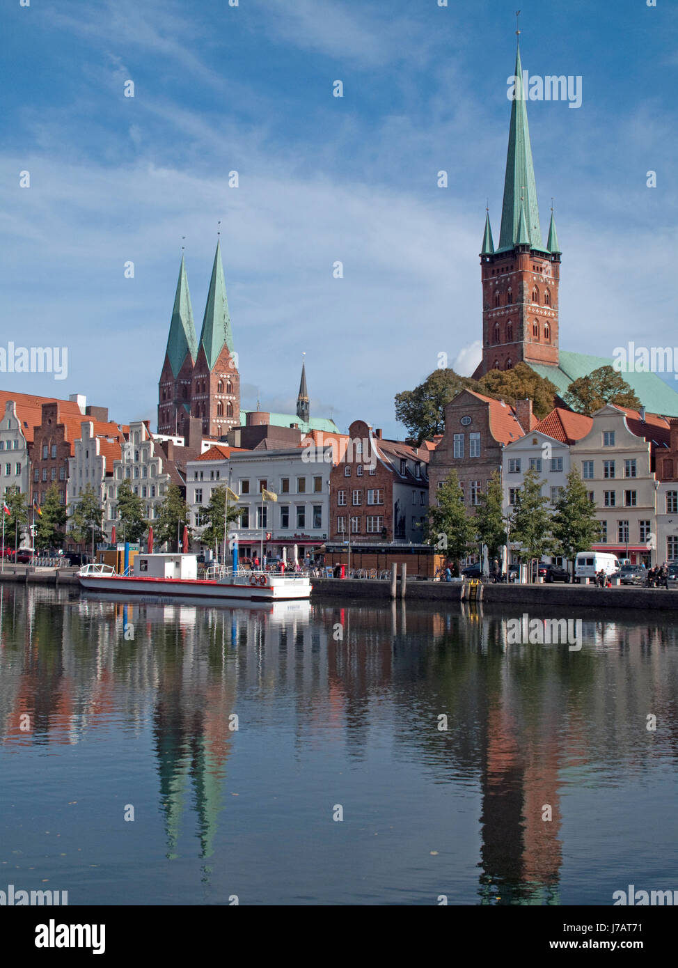 luebeck church germany german federal republic Hanseatic city ...