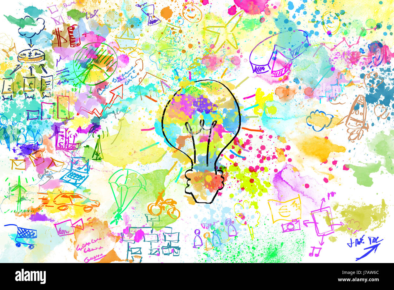 Creative diagram hi-res stock photography and images - Alamy