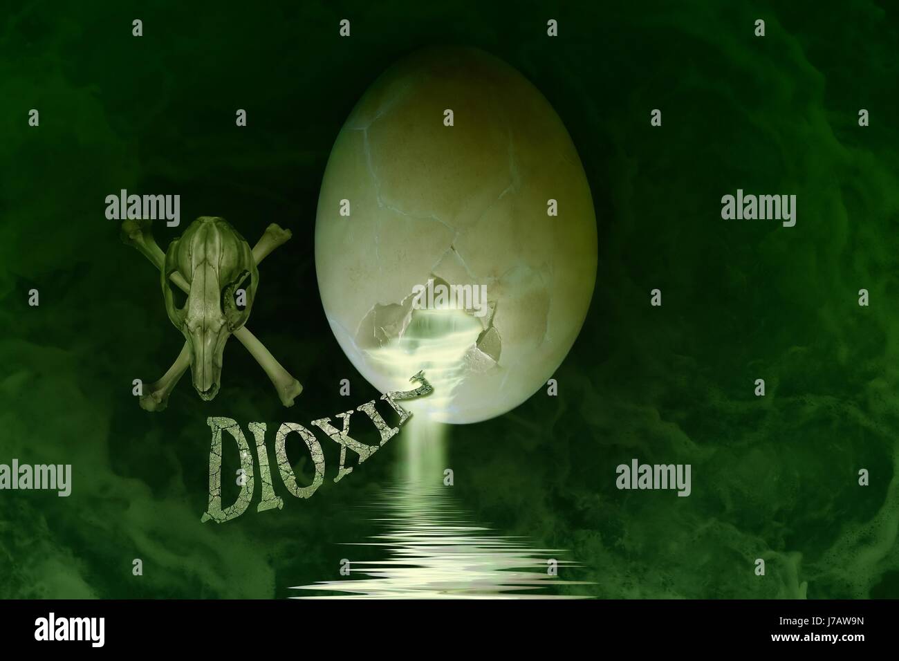 detail fantasy collage poison egg scandal dyer staint pigment detail ...