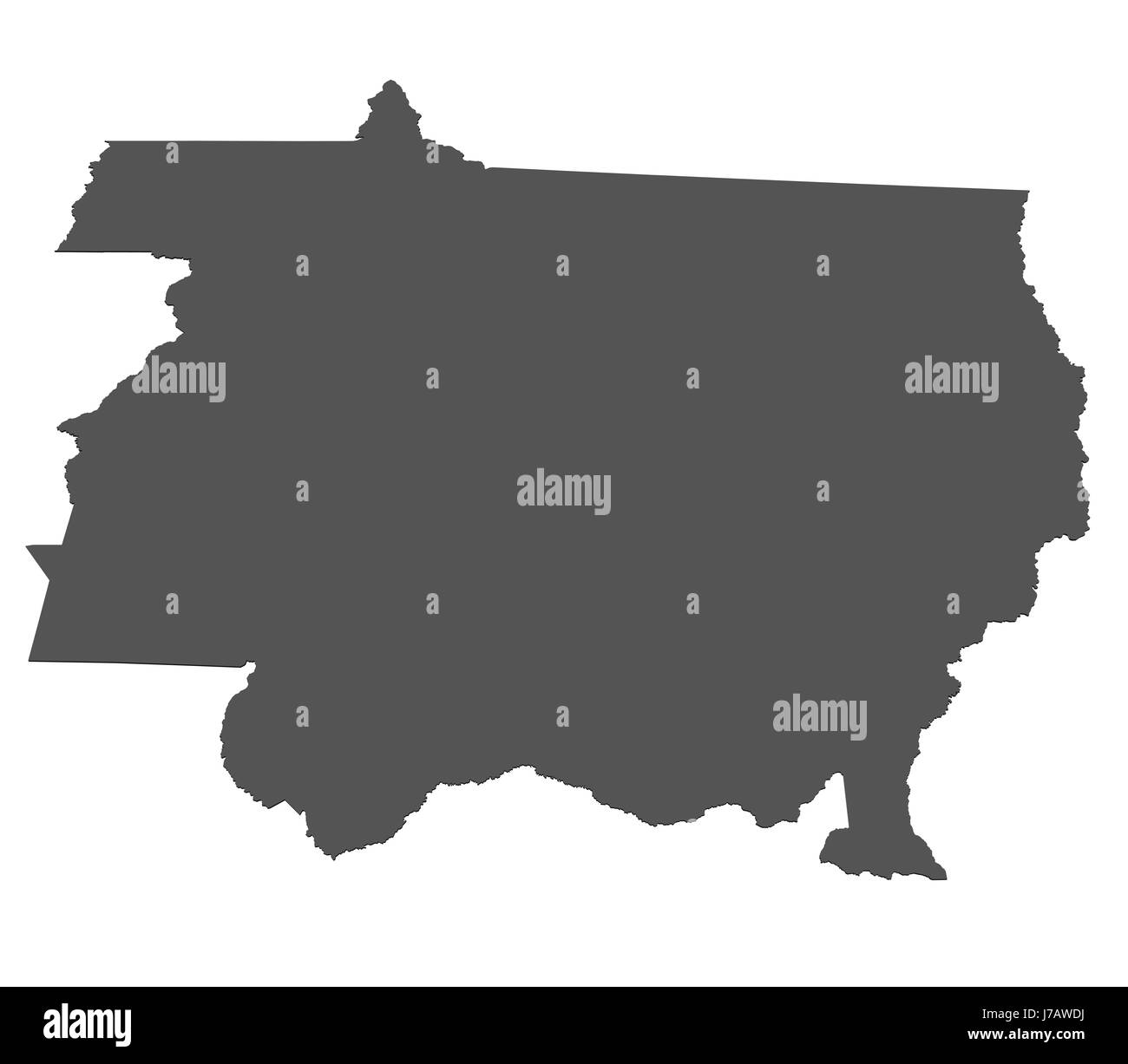 map of mato grosso - brazil Stock Photo - Alamy