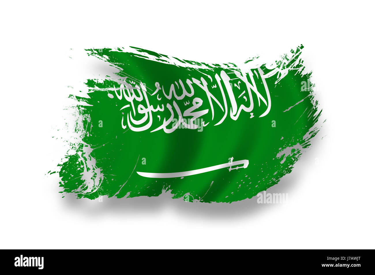 flag of saudi arabia Stock Photo - Alamy