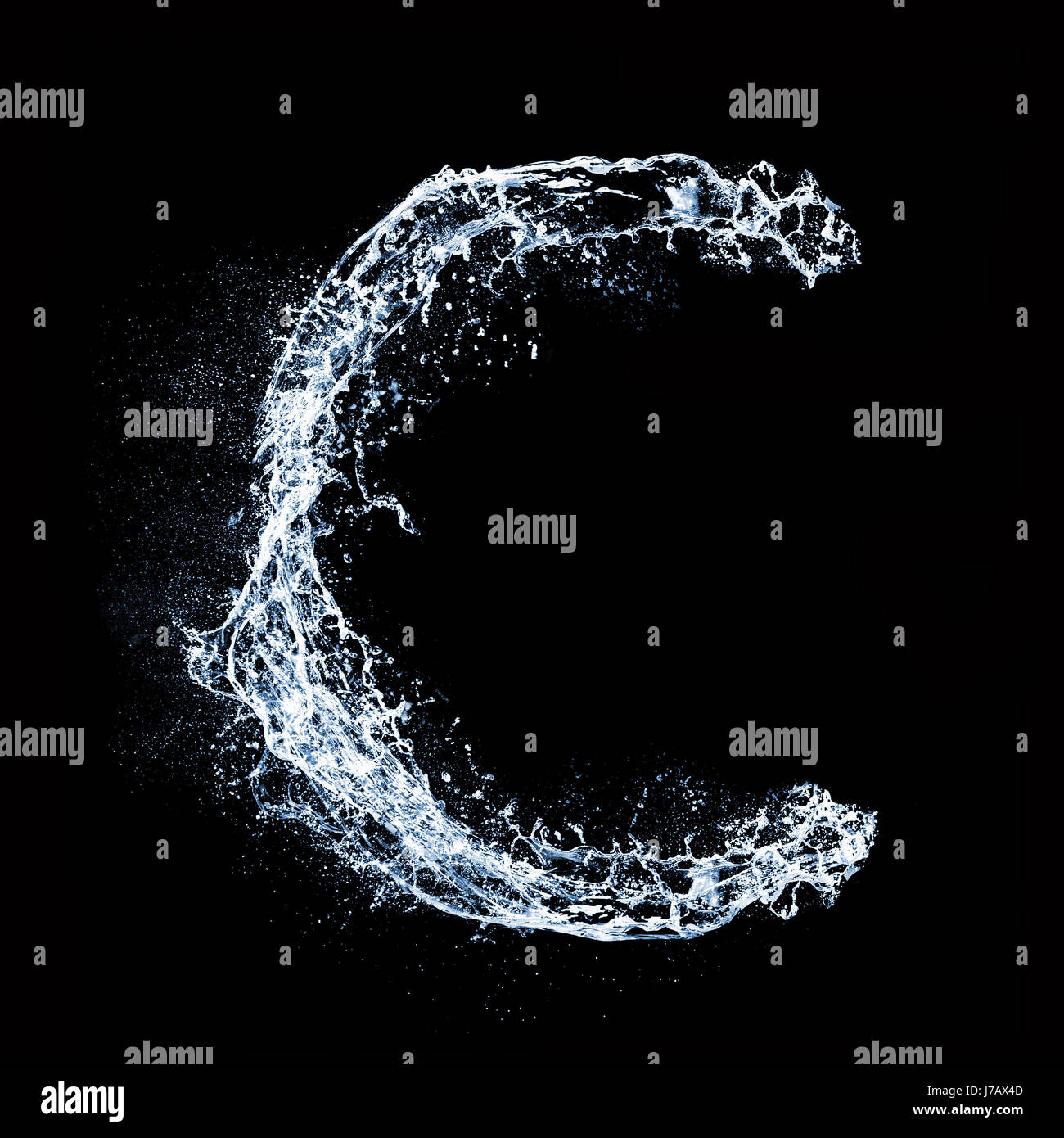 waves writing font typography squirt letter alphabet ABC water waves ...