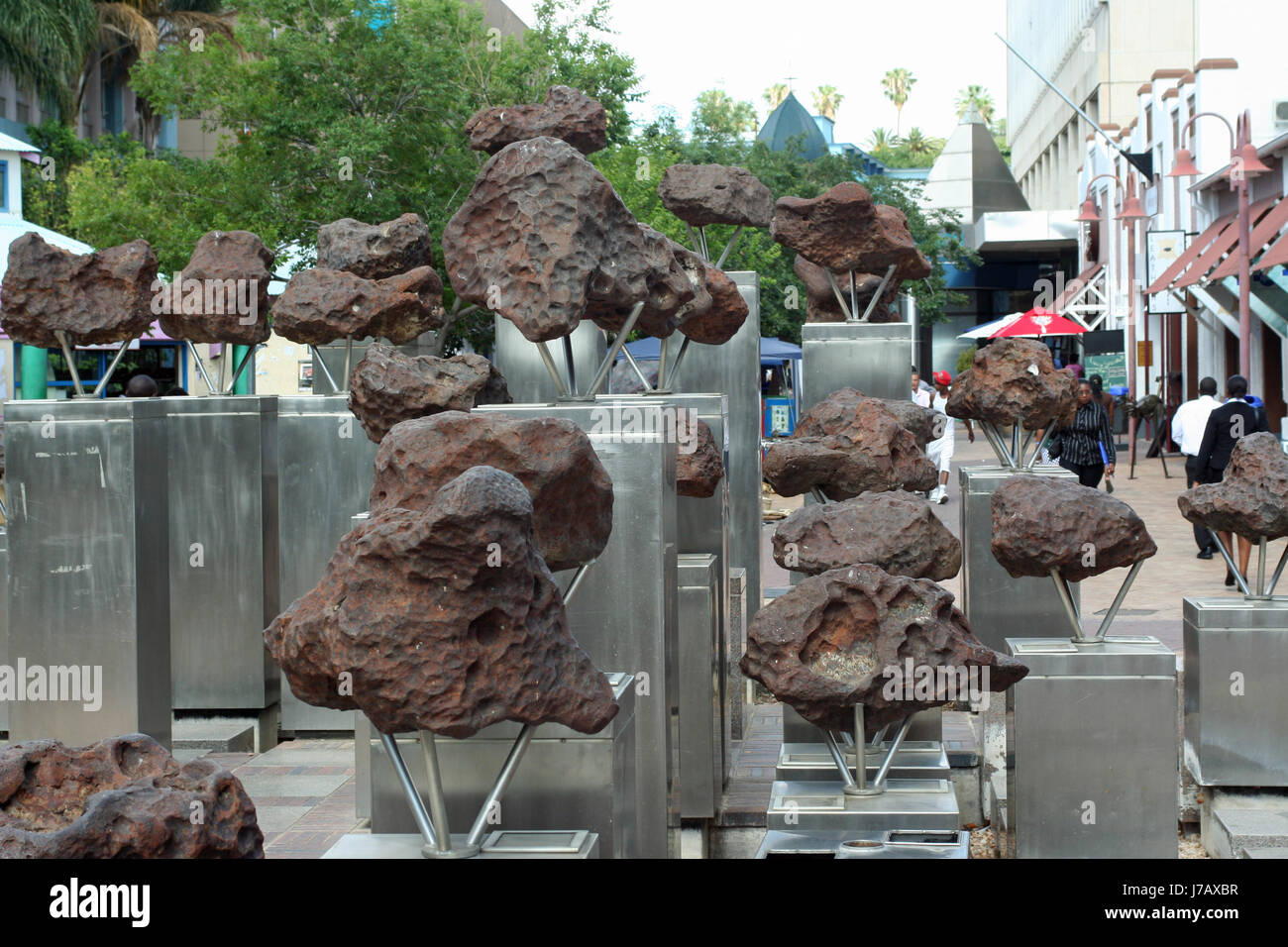 namibia natural monument meteorite meteor namibia iron metal natural ...