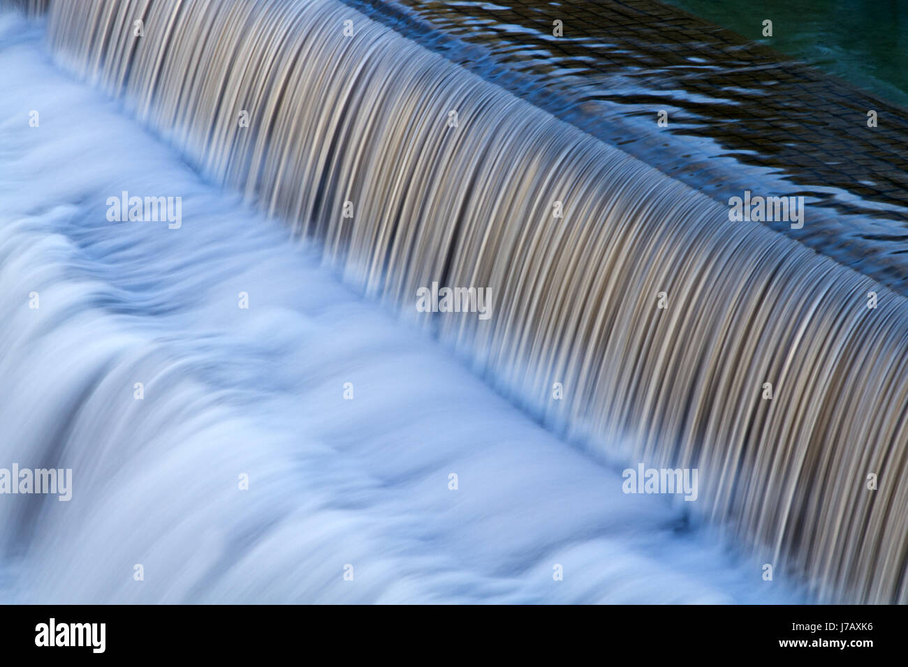 flow waterfall ceramic tiles element waterpower stream strength force ...