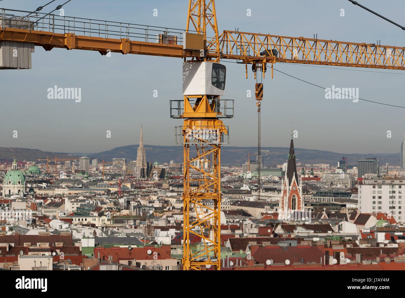 building crane crane construction site build city town engineering ...