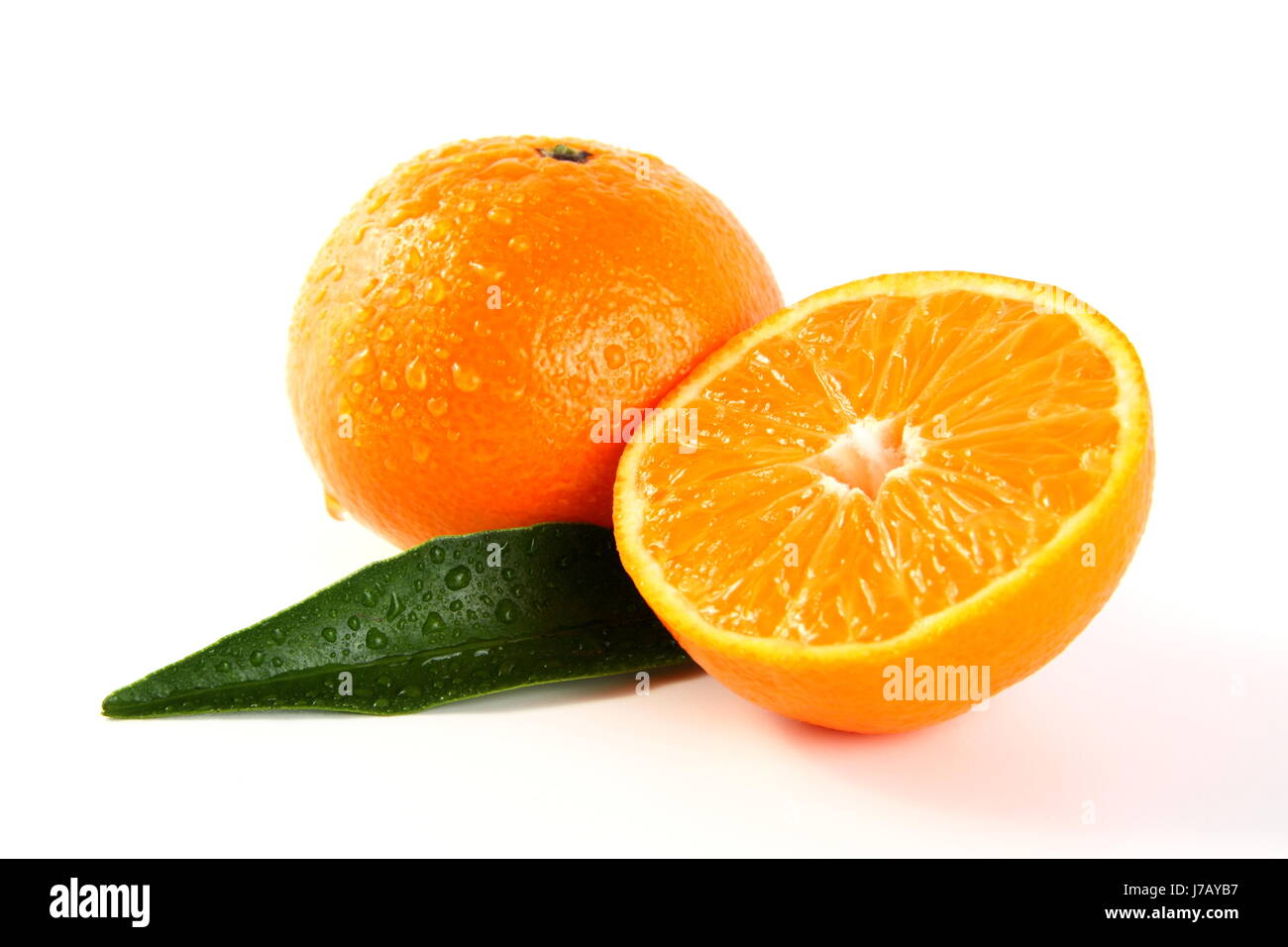 tropical fruit tangerine tangerines half halved page sheet orange food ...