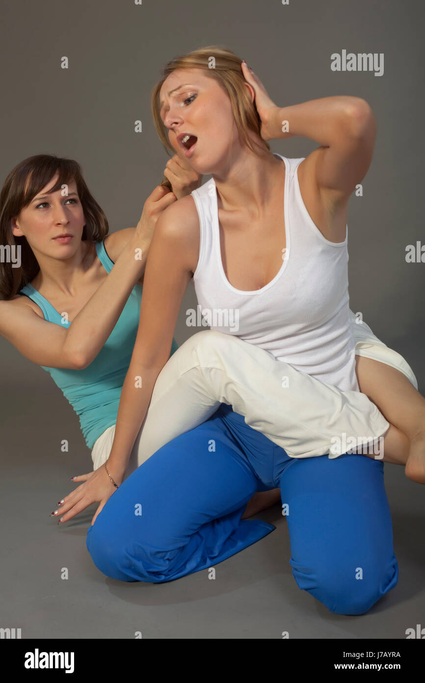 woman women fight fighting anger resentment annoy wrestle aggression ...