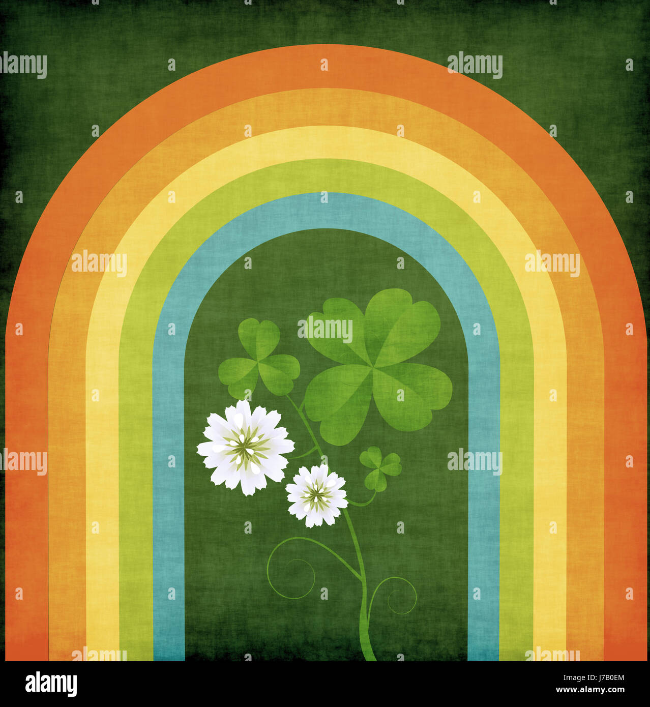 art illustration clover artistic backdrop background lucky luck design ...