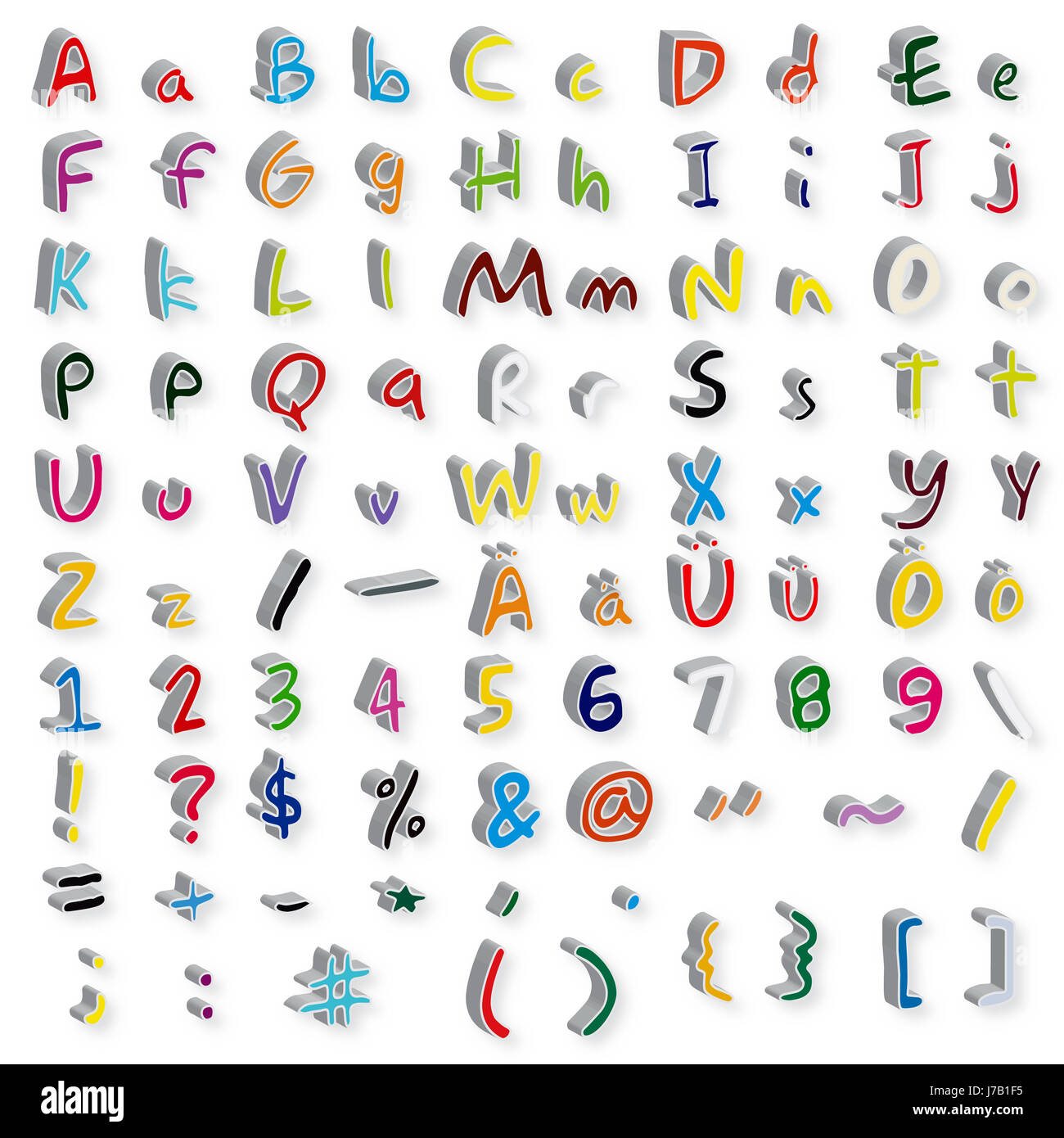 Abc mix hi-res stock photography and images - Alamy