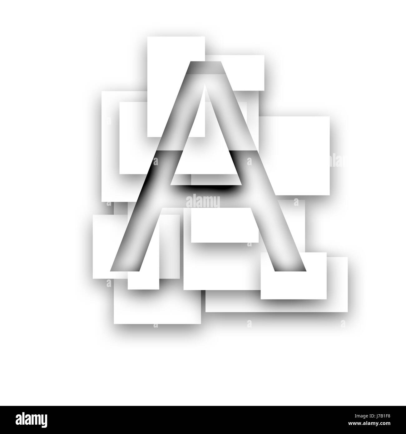 Alphabet letter not cg not illustration Black and White Stock Photos ...