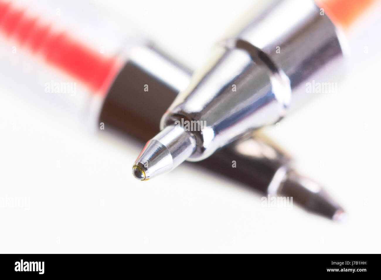 closeup ball pen ballpoint ballpen ball-pen ball-point ballpoint pen ...