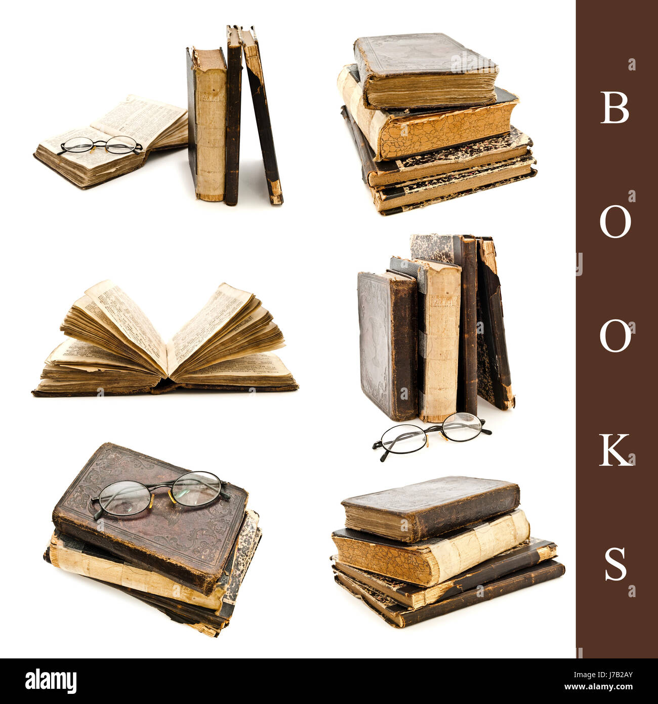 education set book study arrangement education vintage spectacles ...