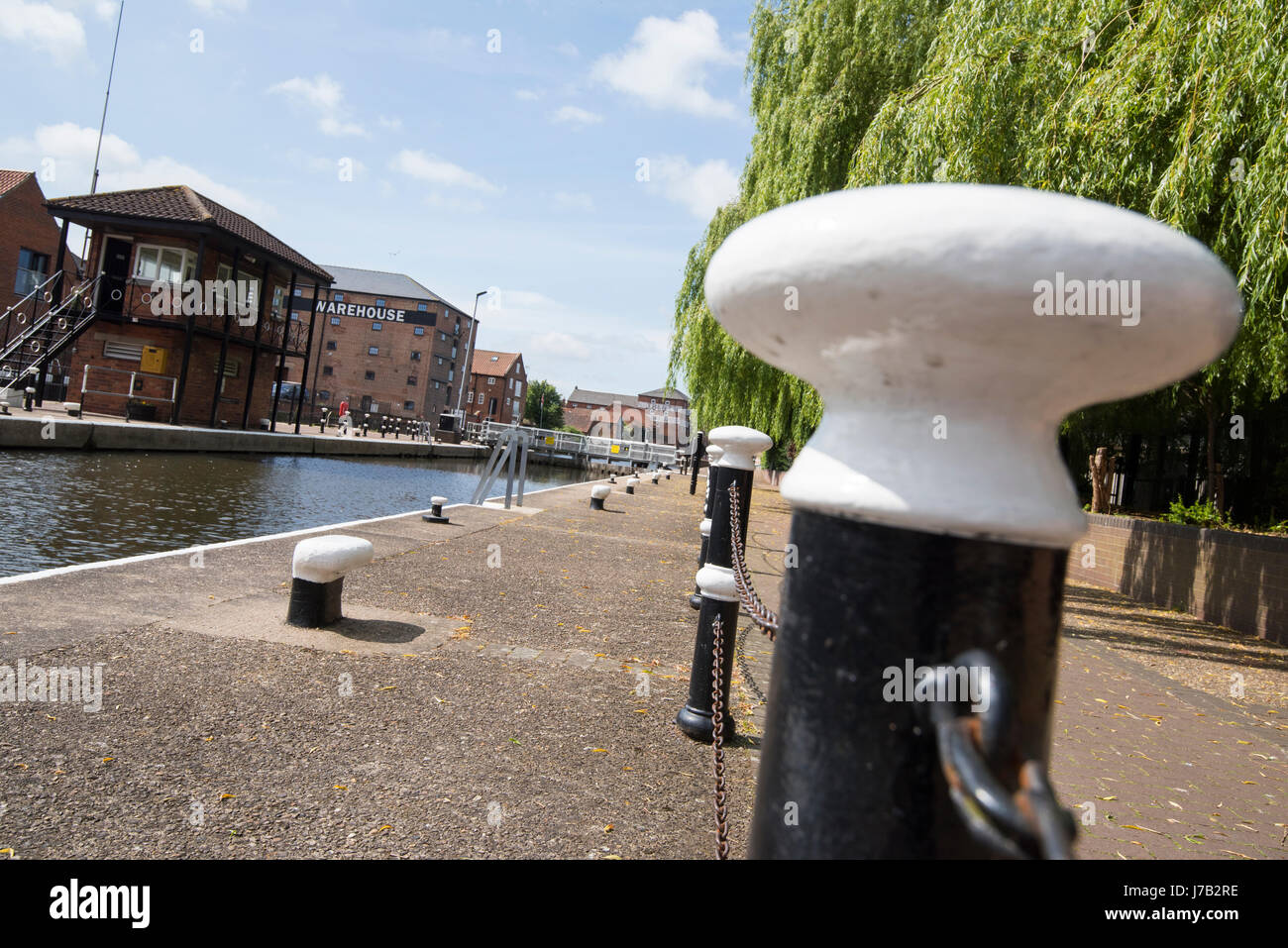 Newark Lock, Newark on Trent Nottinghamshire England UK Stock Photo - Alamy