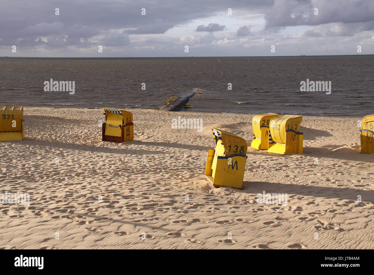 beach in cuxhaven Stock Photo - Alamy