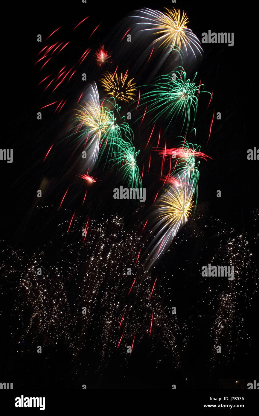 night nighttime party celebration explosion burst firework fireworks ...